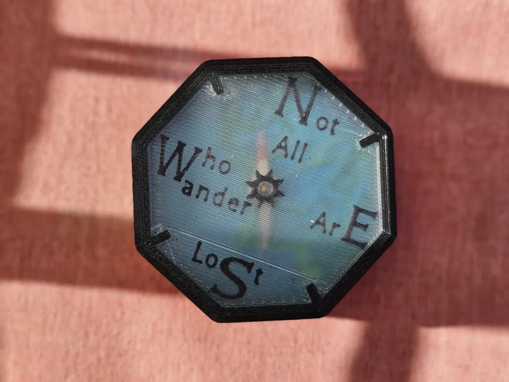 Working Compass - LOTR Inspired by Surreal Sonicus Studios MakerWorld ...