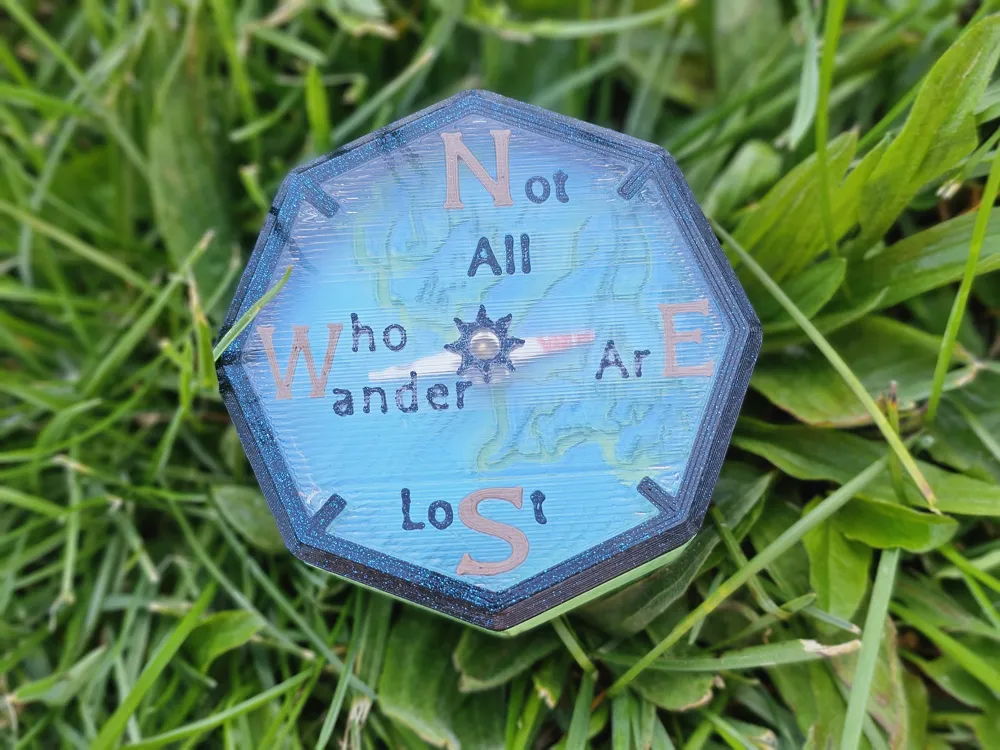 Working Compass - LOTR Inspired by Surreal Sonicus Studios MakerWorld ...