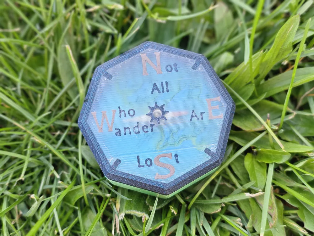 Working Compass - LOTR Inspired by Surreal Sonicus Studios MakerWorld ...