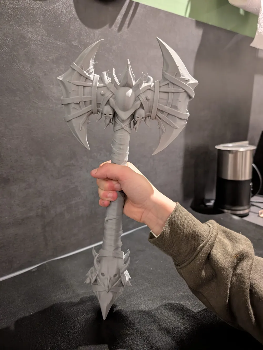 Real size bone axe - Free 3D Print Model - MakerWorld