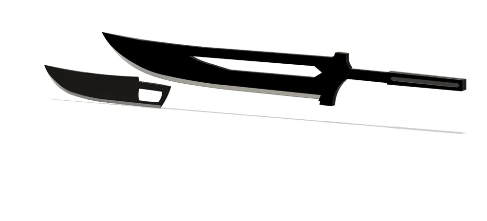 Ichigo's True Shikai by Yhwach MakerWorld: Download Free 3D Models