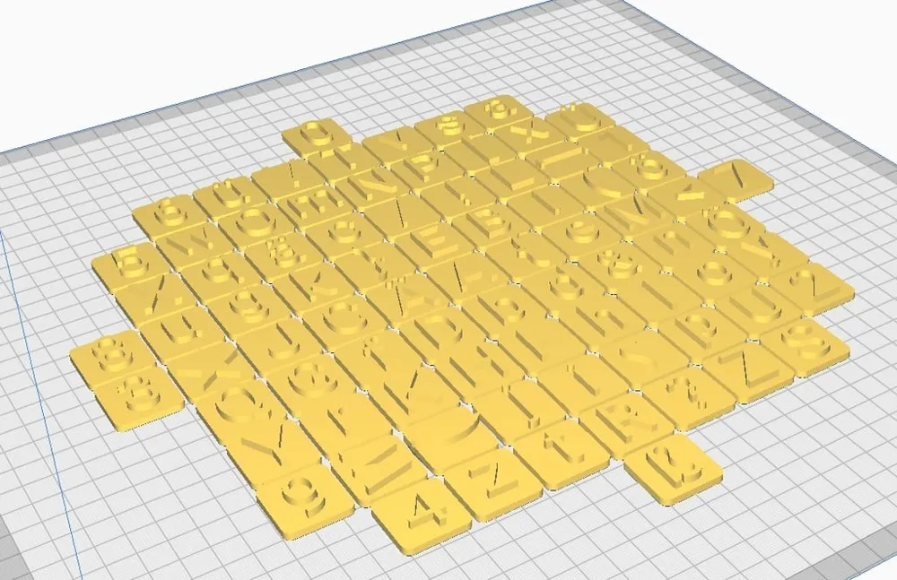 Letter and Number Stamps by mpolitze MakerWorld: Download Free 3D Models