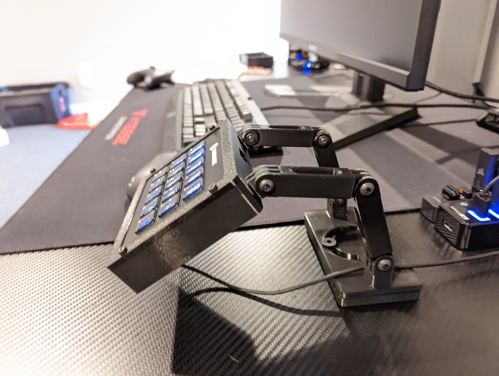 Stream Deck 15 Key Modular Adjustable Mount (Fully Enclosed) (MK1 or ...