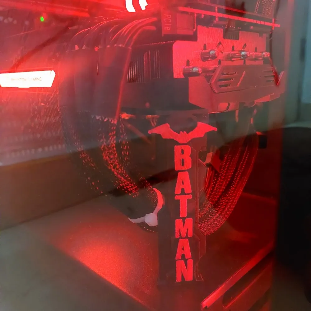 Batman GPU Support by Print Fiesta MakerWorld: Download Free 3D Models