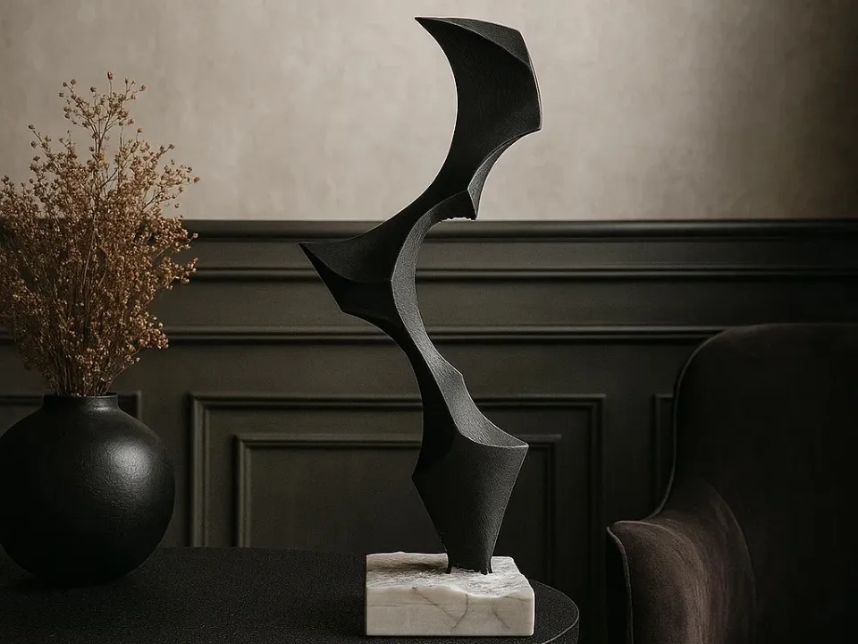 Apex Form Sculpture – Modern Abstract Art Piece - Free 3D Print Model ...