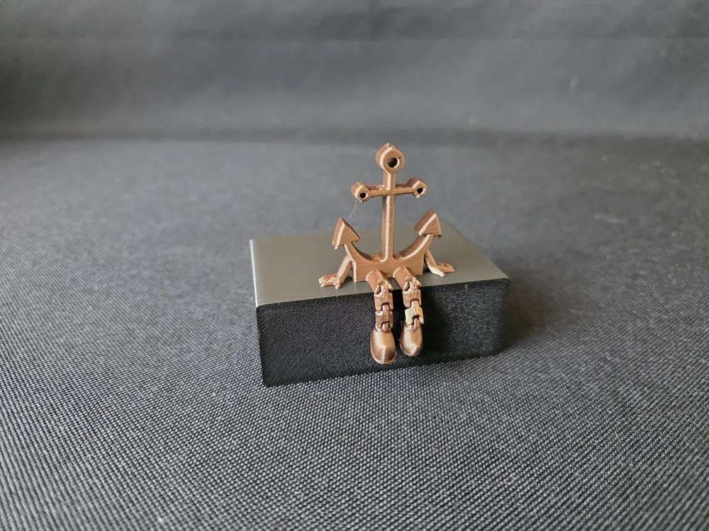Articulated Flexi Anchor Buddy Gift by Ireality MakerWorld: Download Free 3D Models