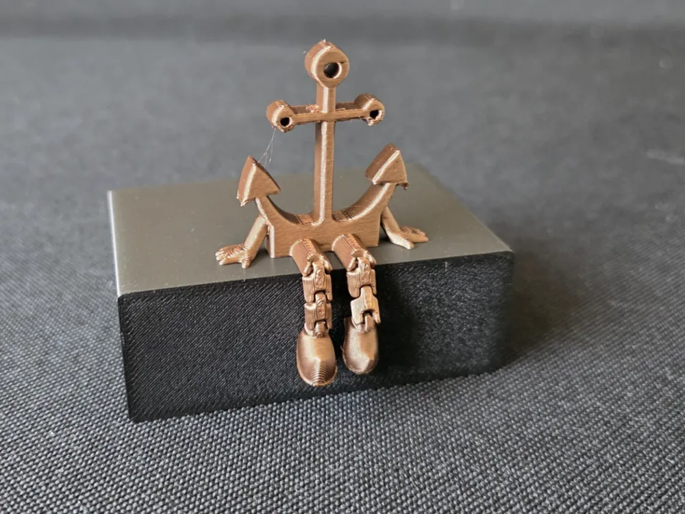 Articulated Flexi Anchor Buddy Gift by Ireality MakerWorld: Download Free 3D Models