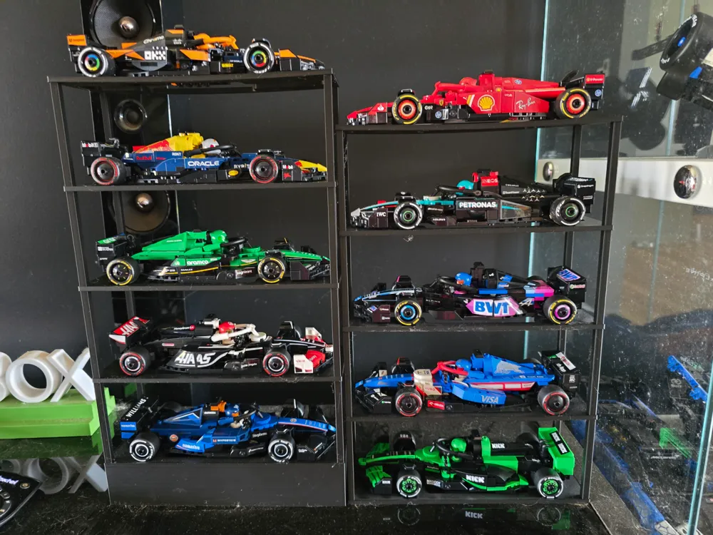 F1 Speed Champions modular display stand - Free 3D Print Model - MakerWorld