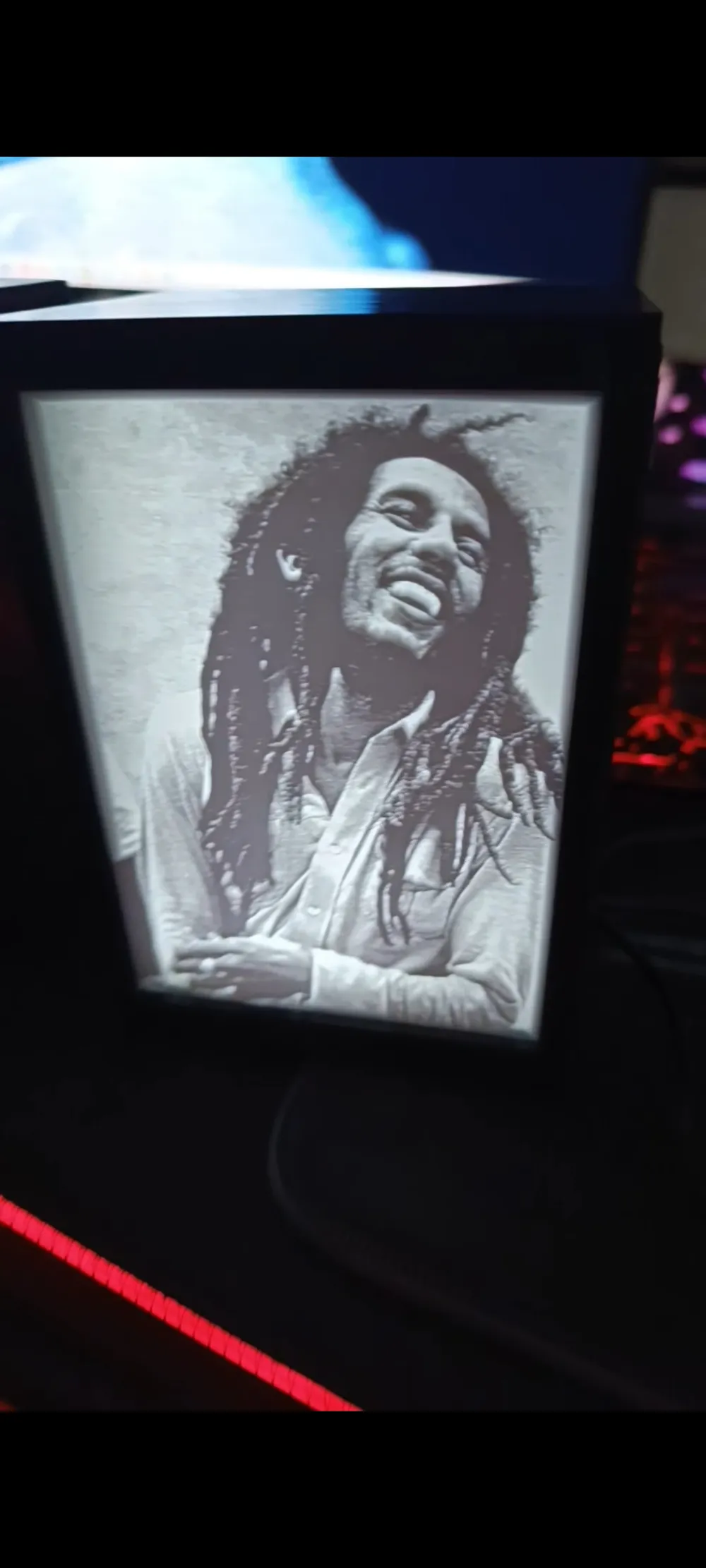 litho bob marley by demonio441 MakerWorld: Download Free 3D Models
