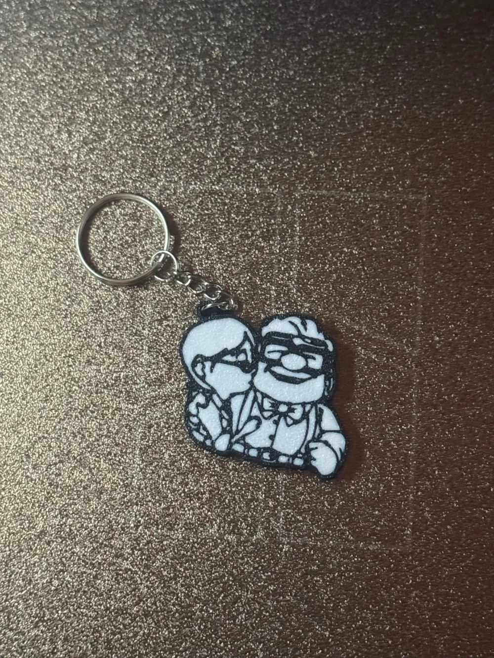 Ellie and Carl NFC Keychain from the movie Up by JGLDJ - MakerWorld