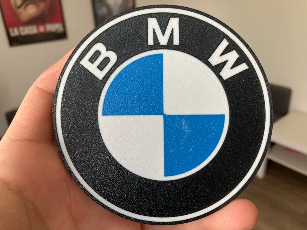BMW logo coaster by jakubhroch - MakerWorld