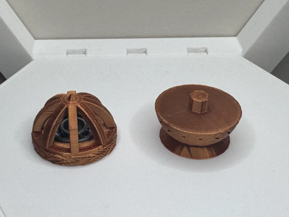 Liahona Spinner Fidget Toy by Jargcomp MakerWorld: Download Free 3D Models