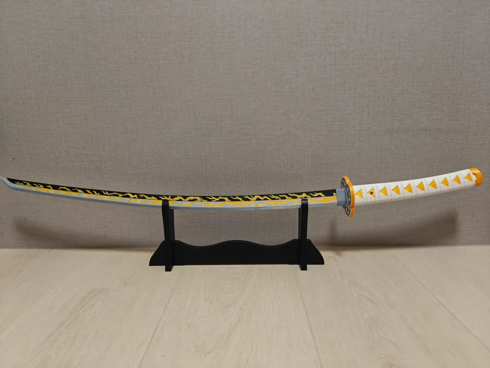 [FullBlade]Nichirin Sword Zenitsu Agatsuma by hwch19 MakerWorld ...