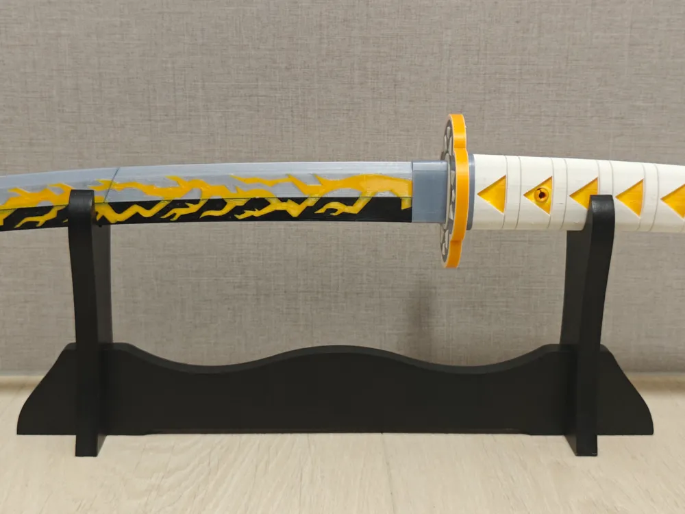 [FullBlade]Nichirin Sword Zenitsu Agatsuma by hwch19 MakerWorld ...