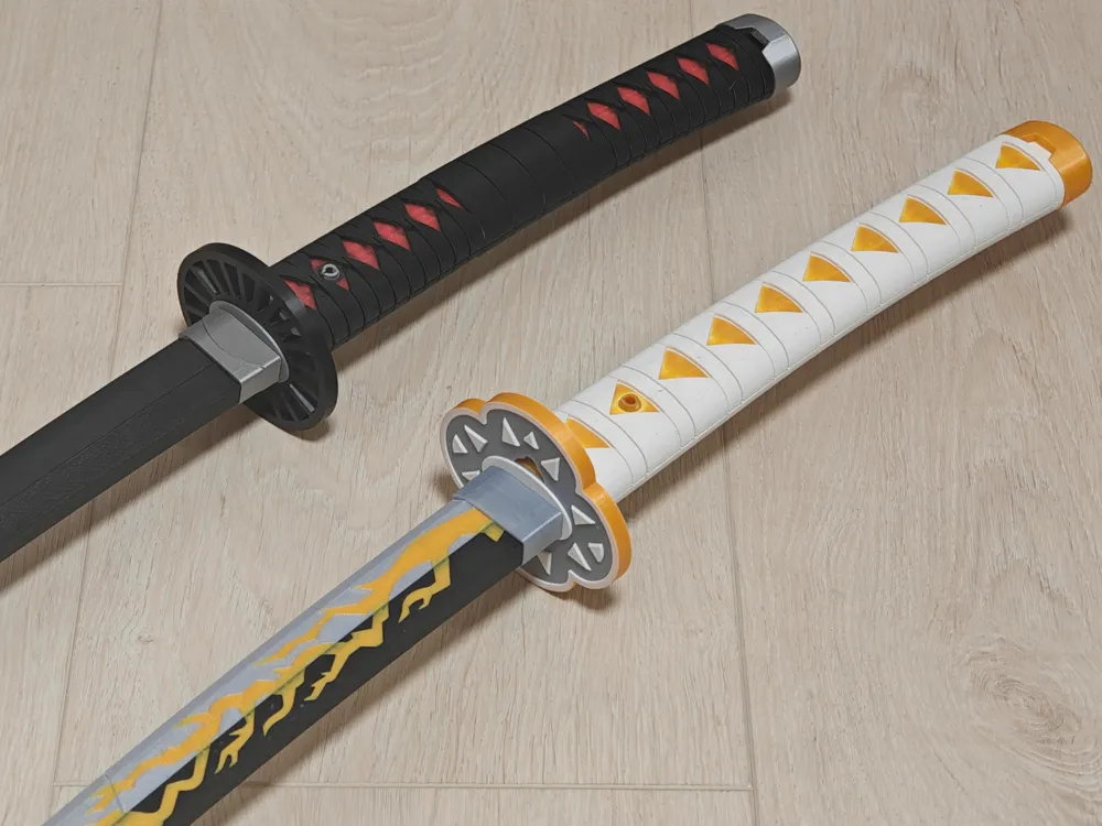 [FullBlade]Nichirin Sword Zenitsu Agatsuma by hwch19 MakerWorld ...
