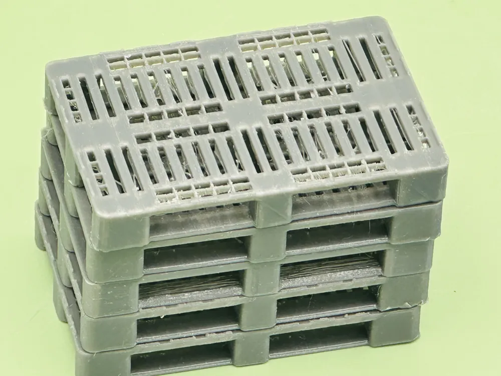 Euro-H1 Pallet (Hygiene Pallet) Scale 1/16 & 1/10 - Free 3D Print Model ...
