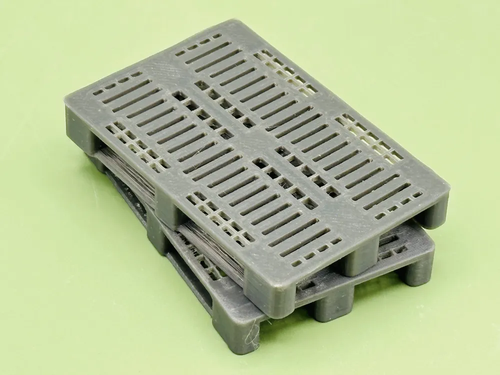 Euro-H1 Pallet (Hygiene Pallet) Scale 1/16 & 1/10 - Free 3D Print Model ...