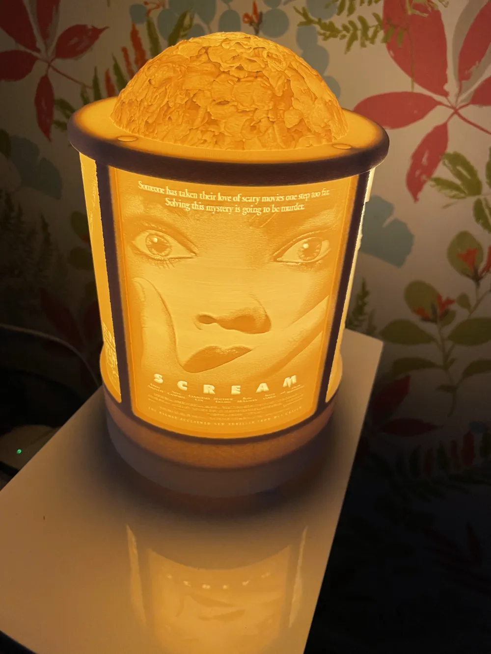 Motorized, rotating Lithophane Lamp-Movie posters by Virrgott ...