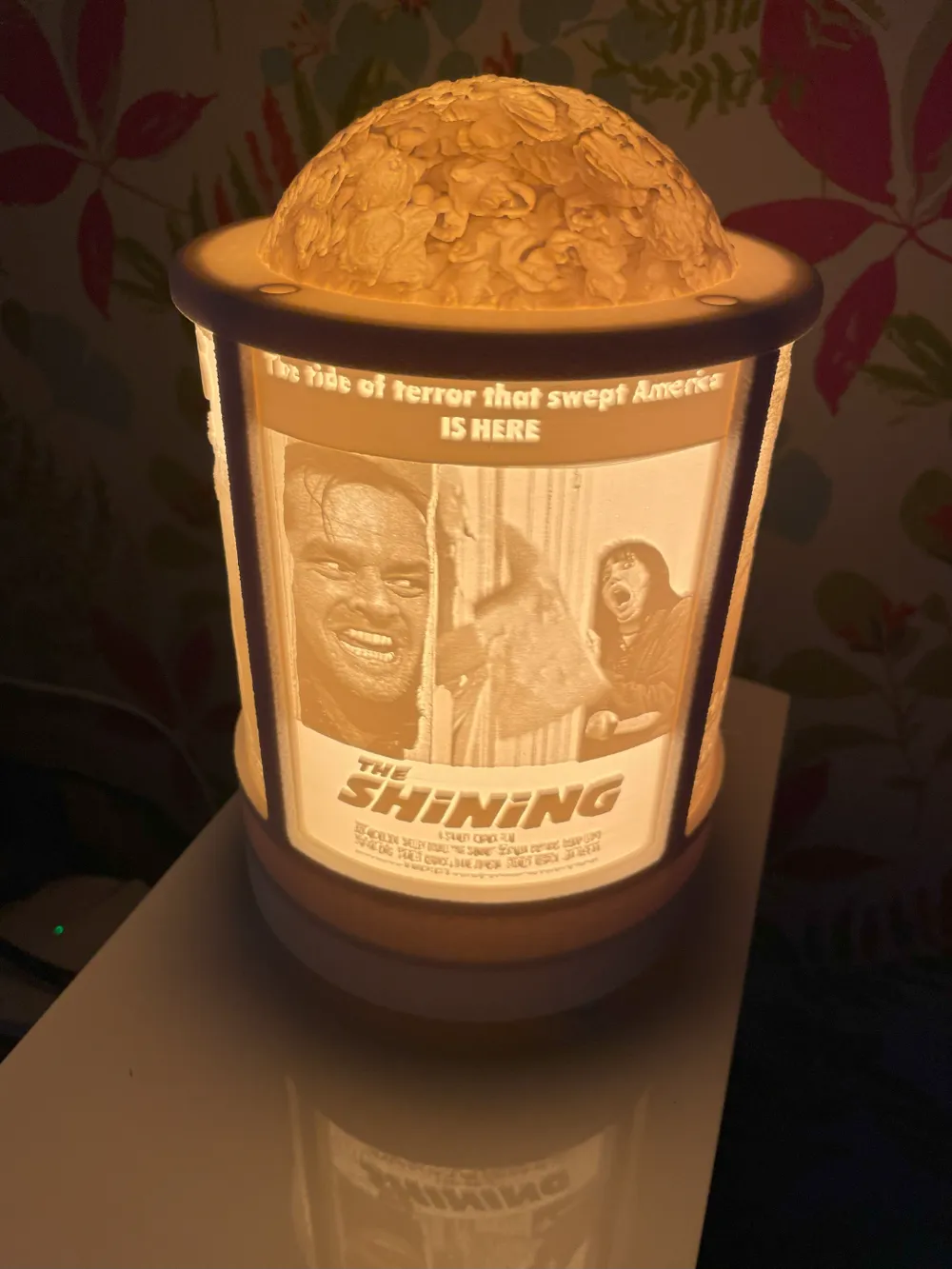 Motorized, rotating Lithophane Lamp-Movie posters by Virrgott ...