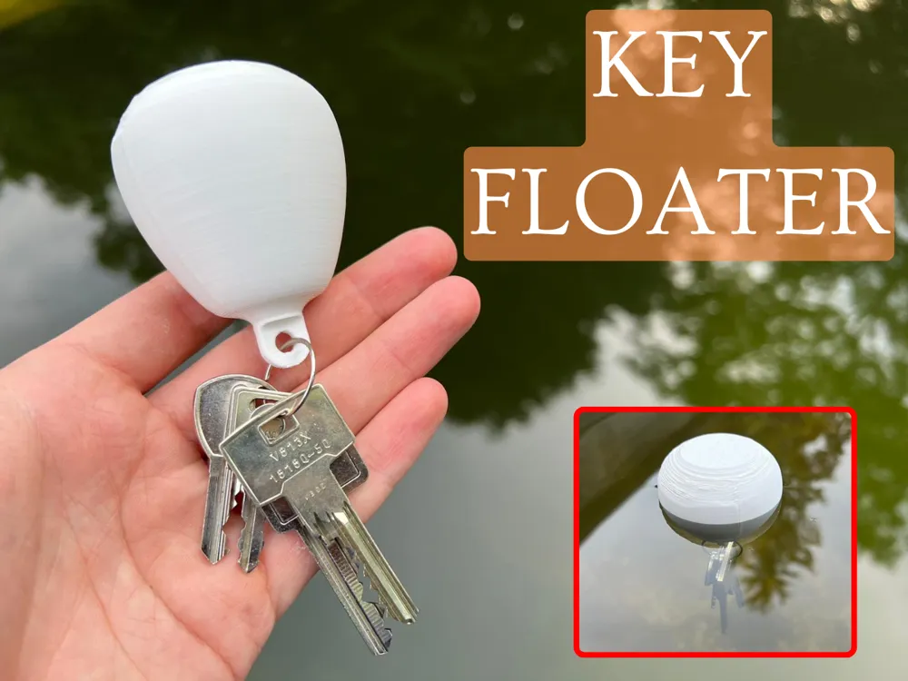 Floating Buoy Keychain Floater by Marcel - MakerWorld