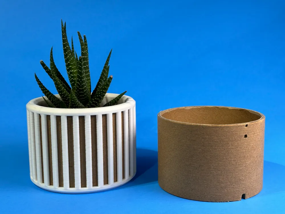 Embedded Spool • Succulent Planter • No AMS Needed by Sulena 3D Design ...