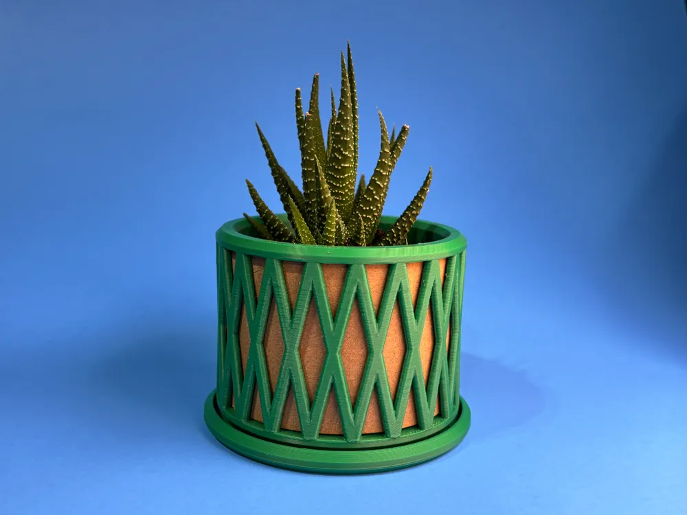 Embedded Spool • Succulent Planter • No AMS Needed by Sulena 3D Design ...