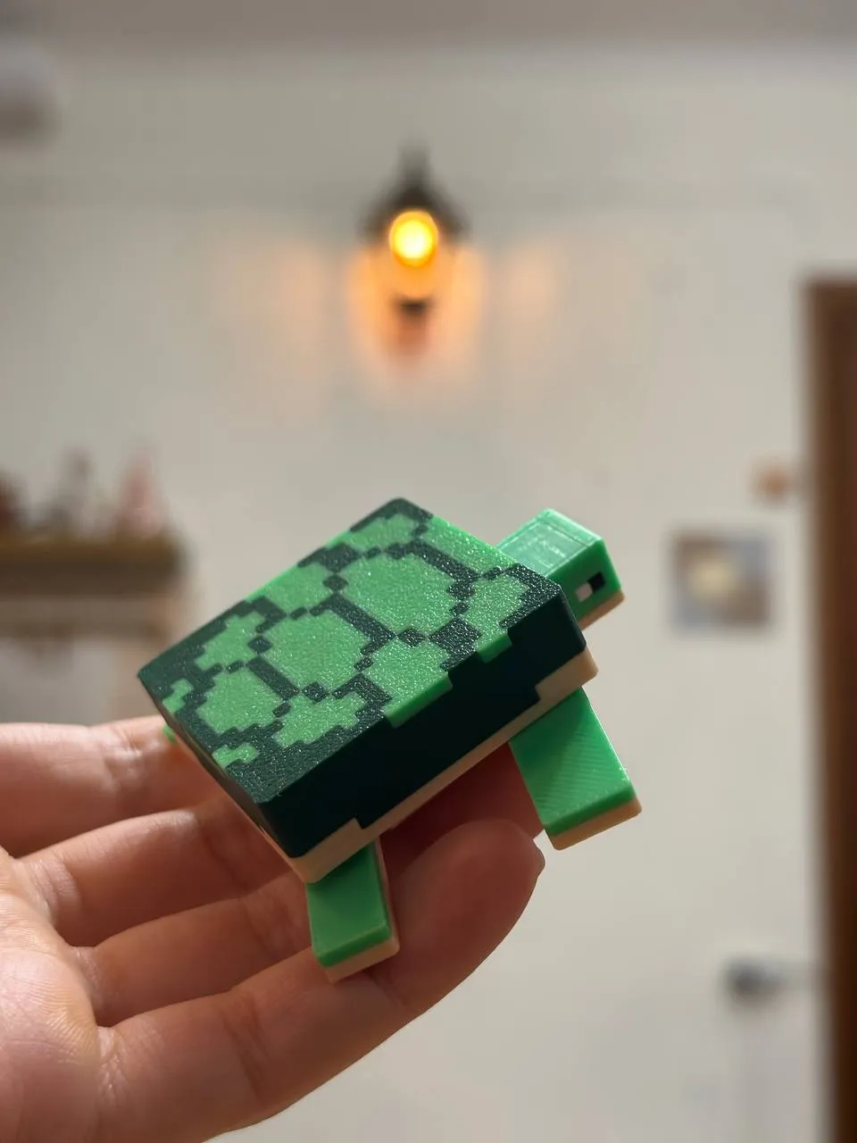 Minecraft Turtle Articulated by kirimba MakerWorld: Download Free 3D Models