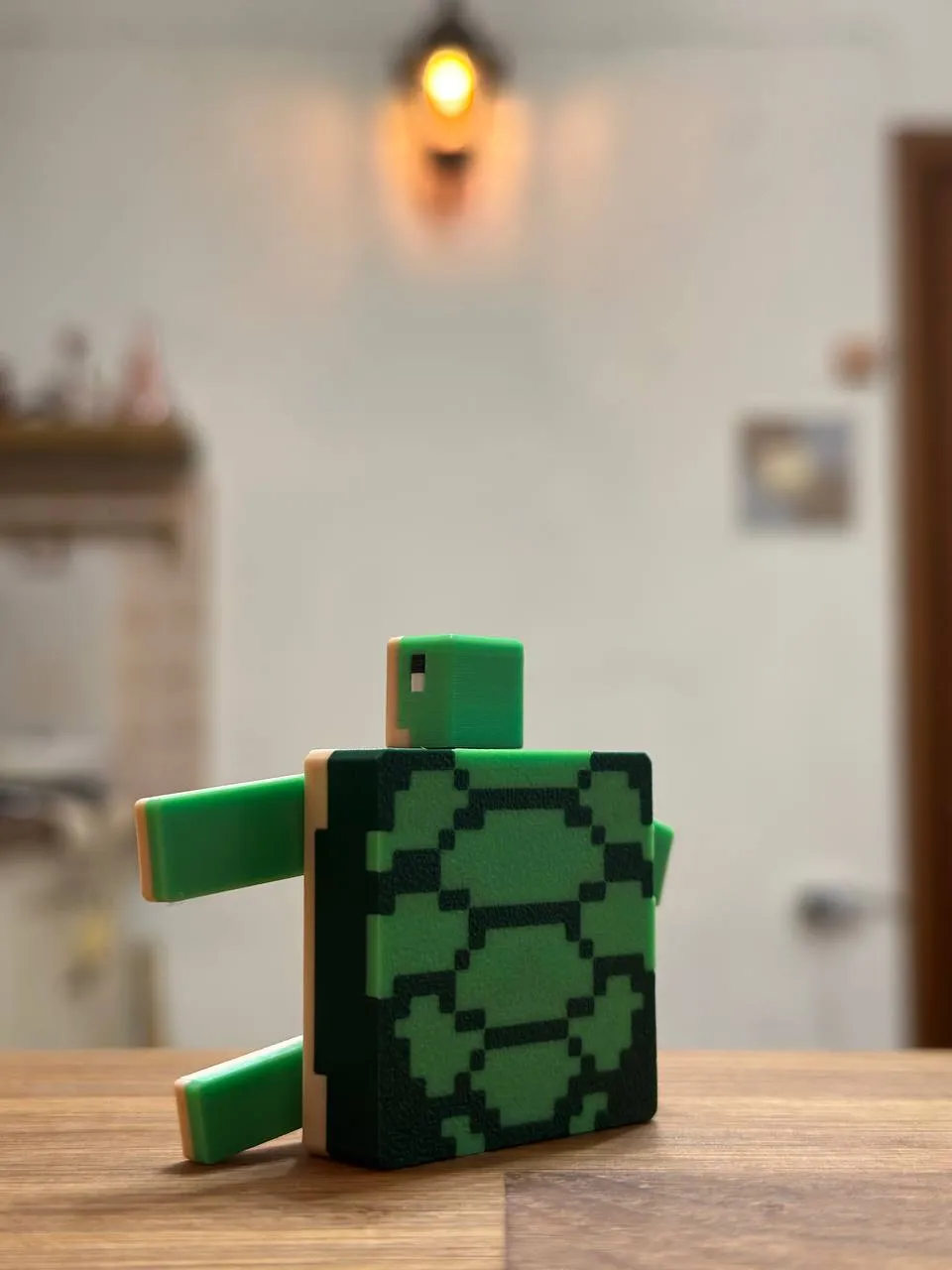 Minecraft Turtle Articulated by kirimba MakerWorld: Download Free 3D Models