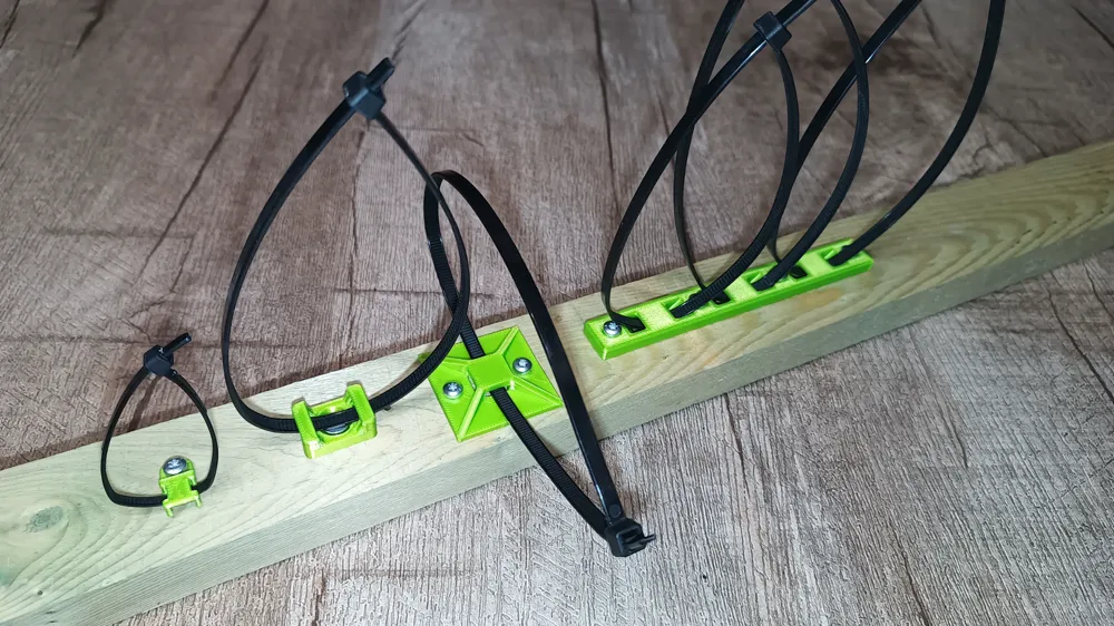 Cable Tie Mounts - Screw-In Mount by 3D.printing.Boutique.de - MakerWorld