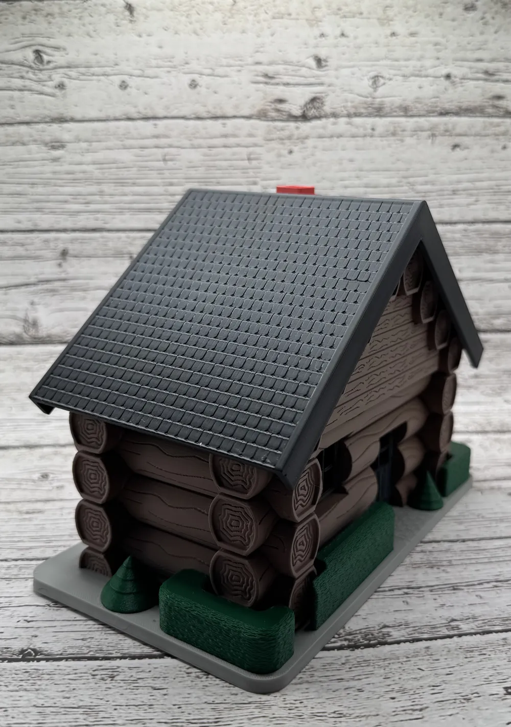 Log House - Free 3D Print Model - MakerWorld