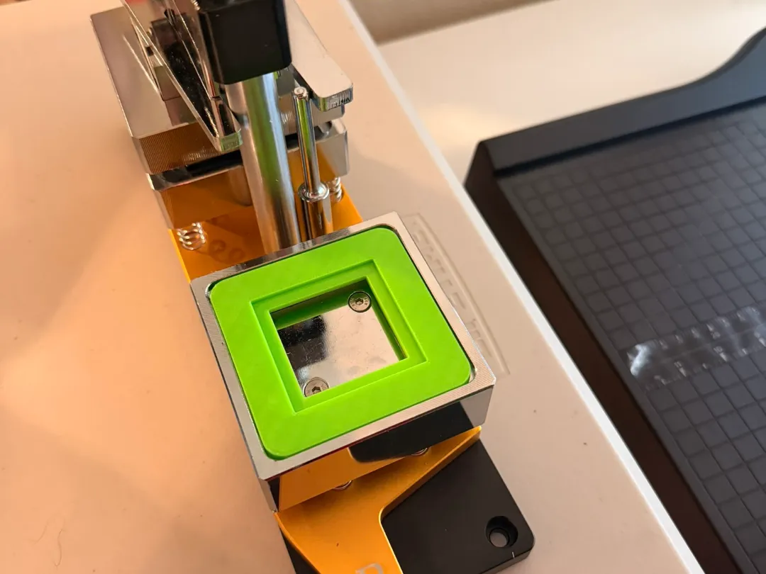 Photo magnet cardboard placement jig 50mm magnets - Free 3D Print Model ...