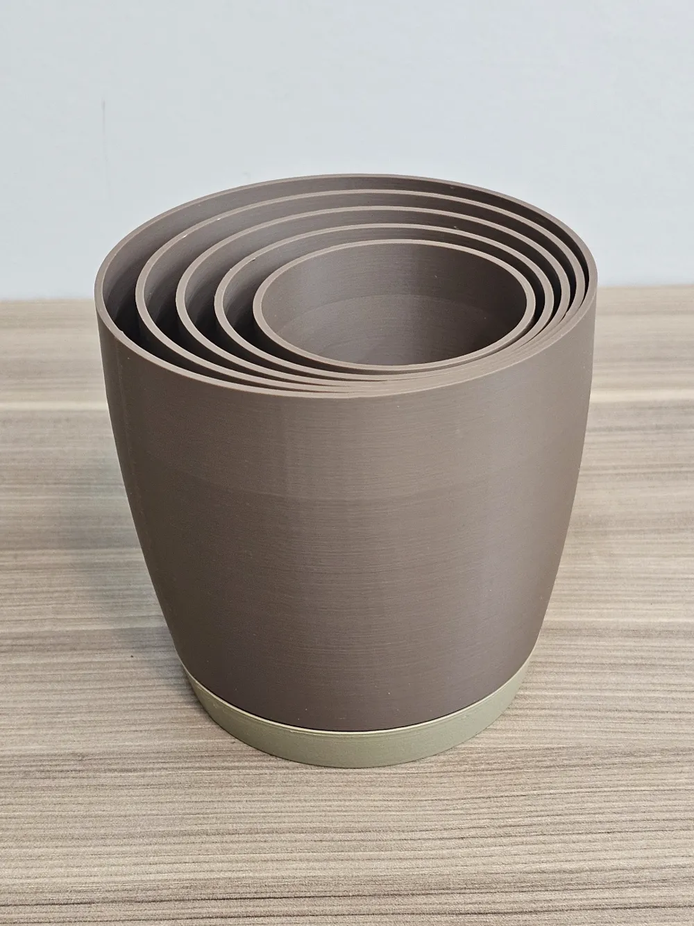 Simple planter pot with saucer (multiple size) by PhantomX MakerWorld ...