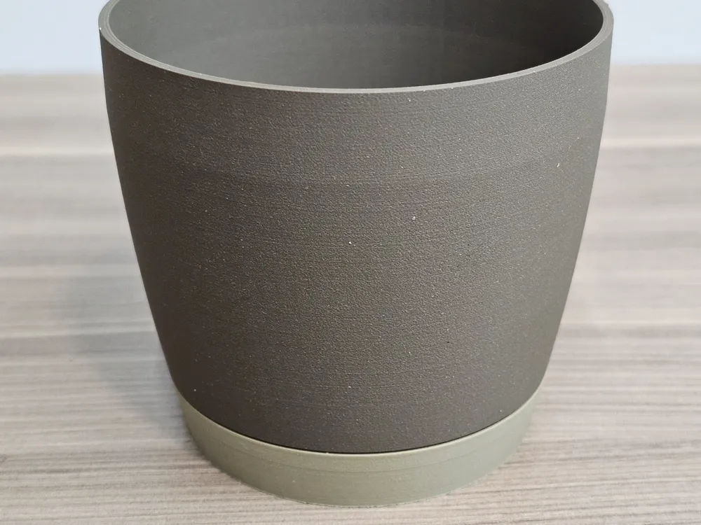Simple planter pot with saucer (multiple size) by PhantomX MakerWorld ...