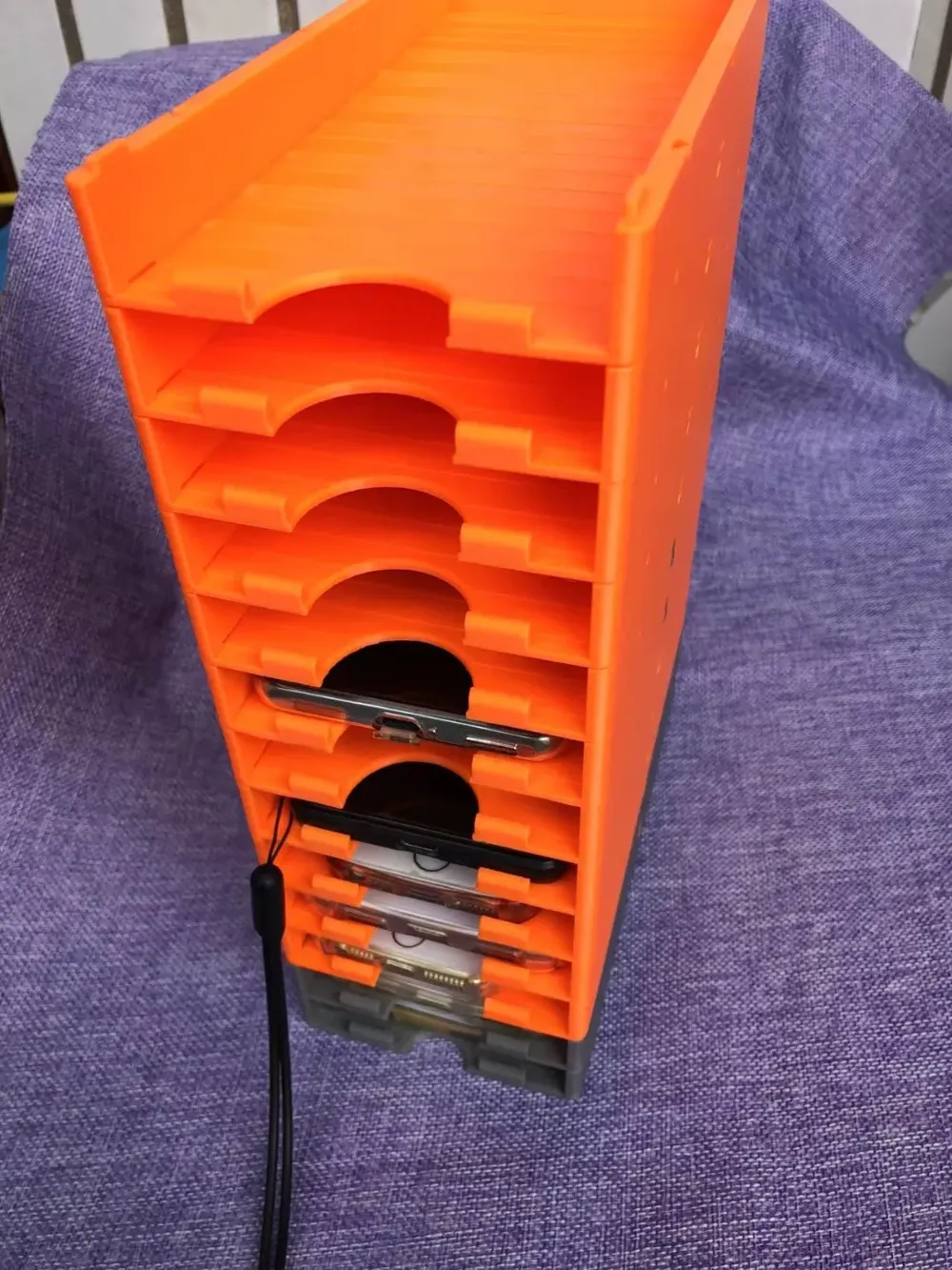Layered Phone Storage Rack by zhigao1986 - MakerWorld