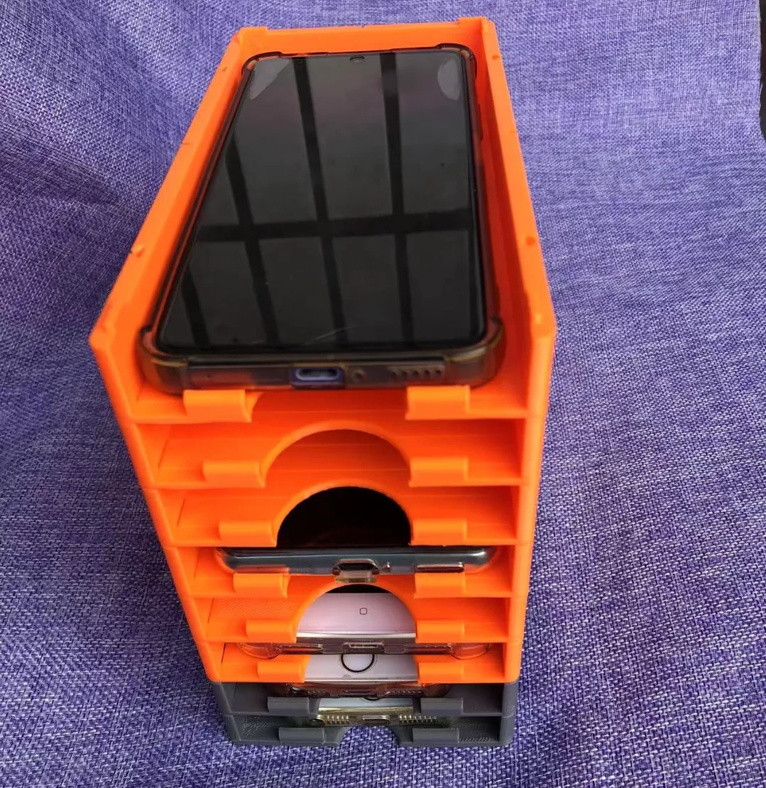 Layered Phone Storage Rack by zhigao1986 - MakerWorld