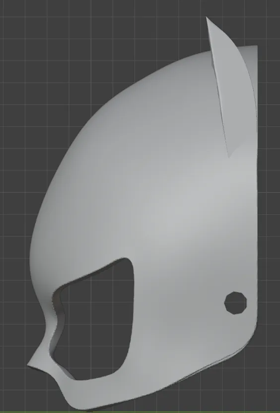 Cat-inspired cosplay mask - Free 3D Print Model - MakerWorld