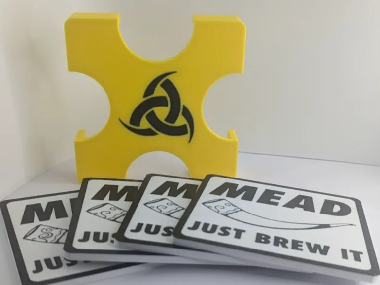 Mead Coaster Holder by Design•Slice•Print Studio - MakerWorld