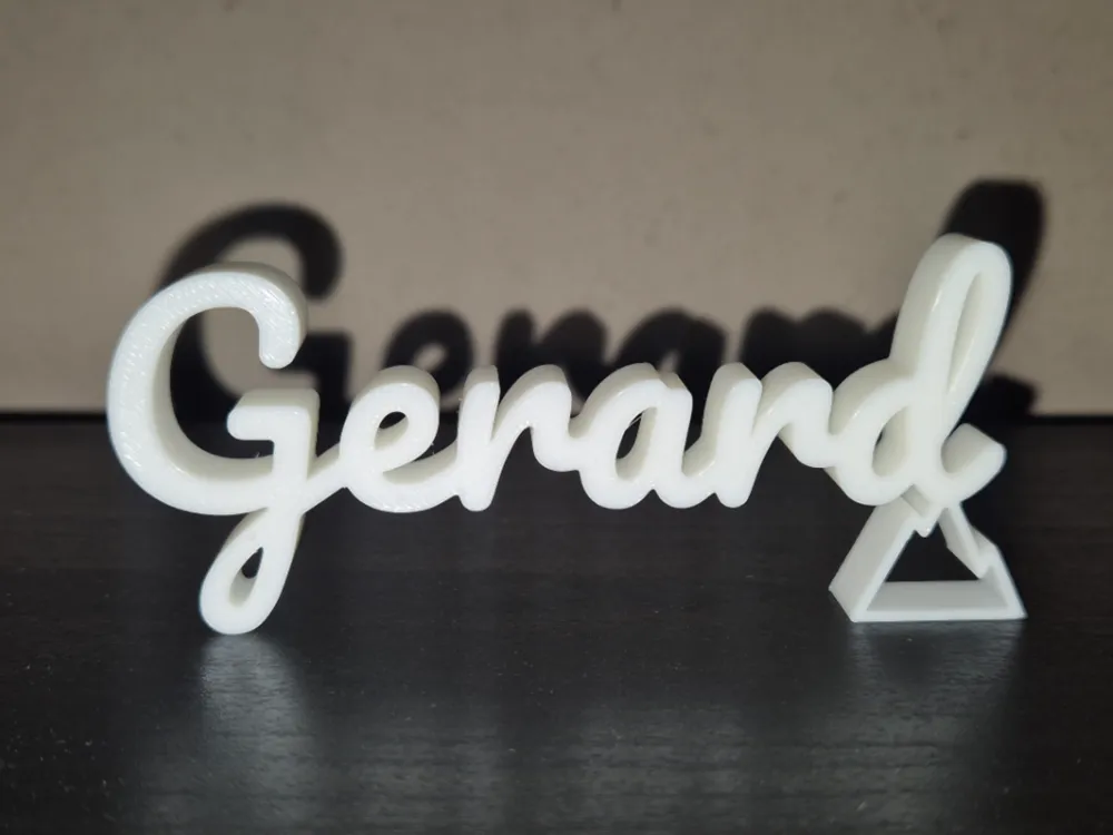 Gerard Name Sign Display Decor by GabT - MakerWorld
