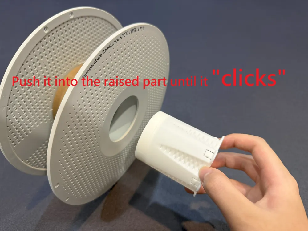 Bambu Spool Quick Release Desiccant Box - Free 3D Print Model - MakerWorld