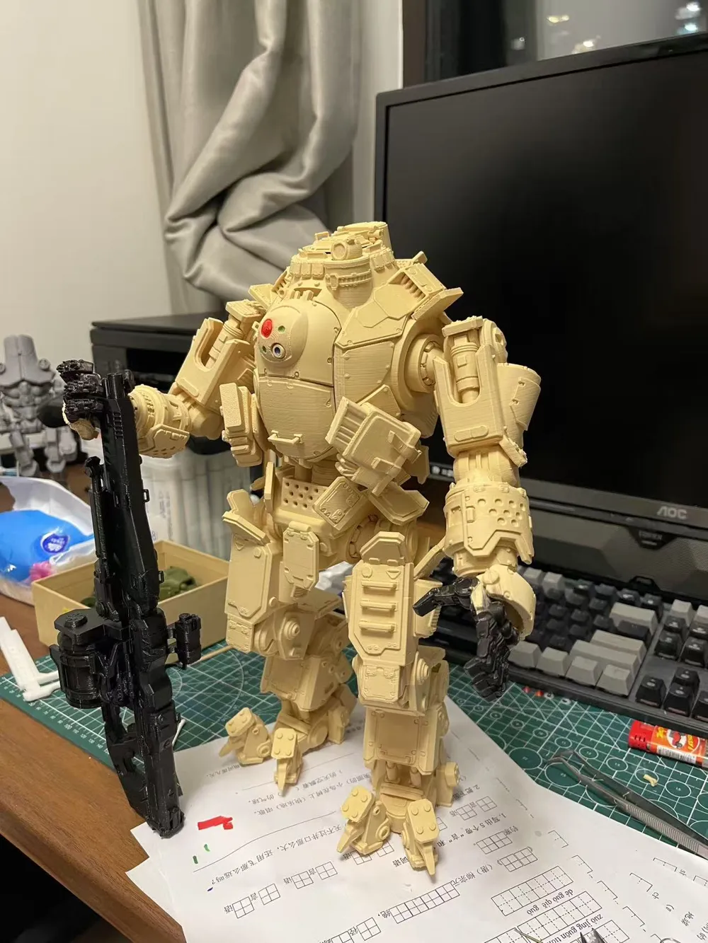 2024 High-Detail Titanfall ATRIX Mech by RUI. MakerWorld: Download Free ...