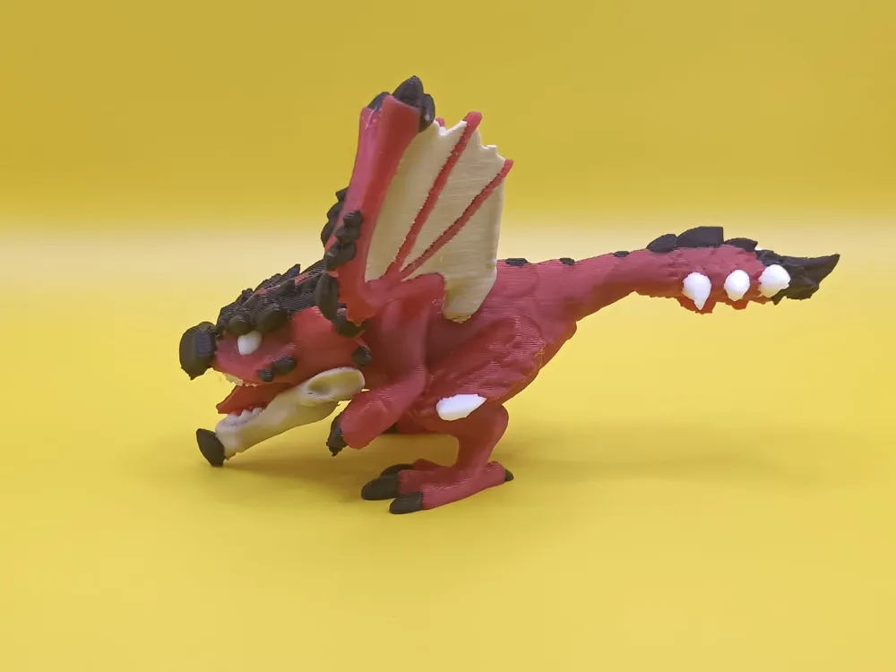 Chibi Rathalos by Aleandrus MakerWorld: Download Free 3D Models