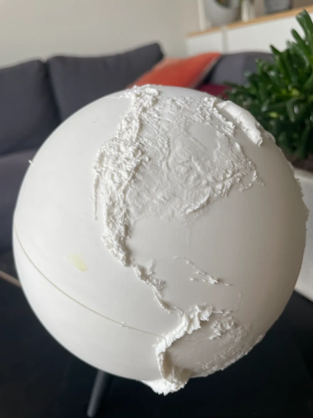 Topology globe of earth - Free 3D Print Model - MakerWorld