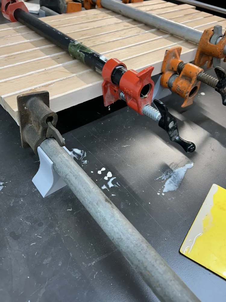 Woodworking 3/4" Pipe Clamp Risers Leveling Stands - Free 3D Print ...