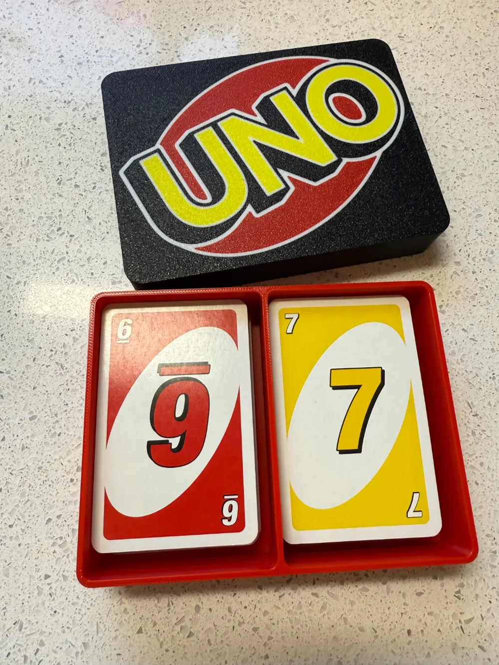 Uno Skip-Bo Phase 10 Rack-O Card Game Case by Benji MakerWorld ...