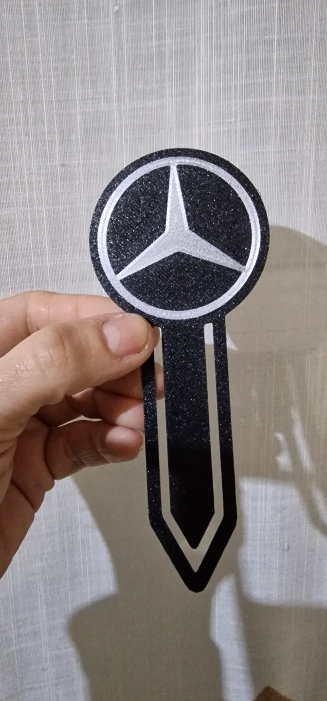 MERCEDES-BENZ Car bookmark Marcador de libros MERCEDES-BENZ by darvil66 ...