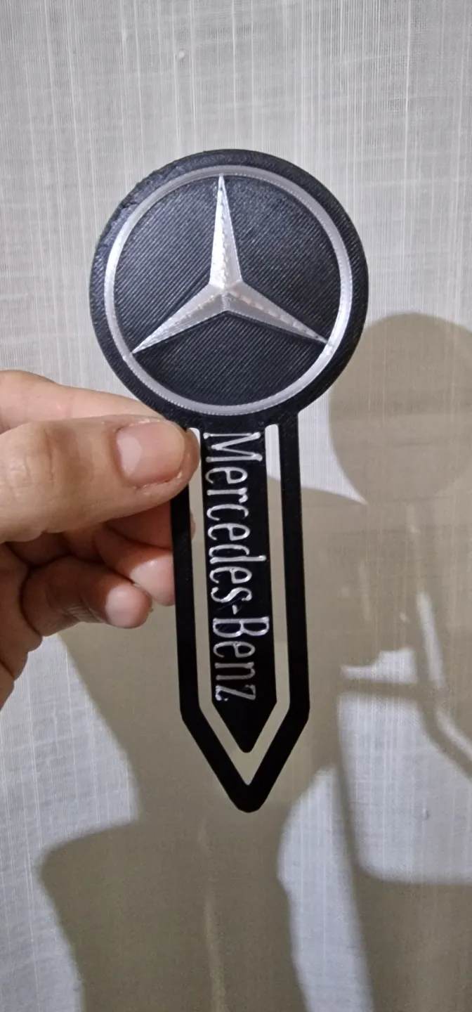 MERCEDES-BENZ Car bookmark Marcador de libros MERCEDES-BENZ by darvil66 ...