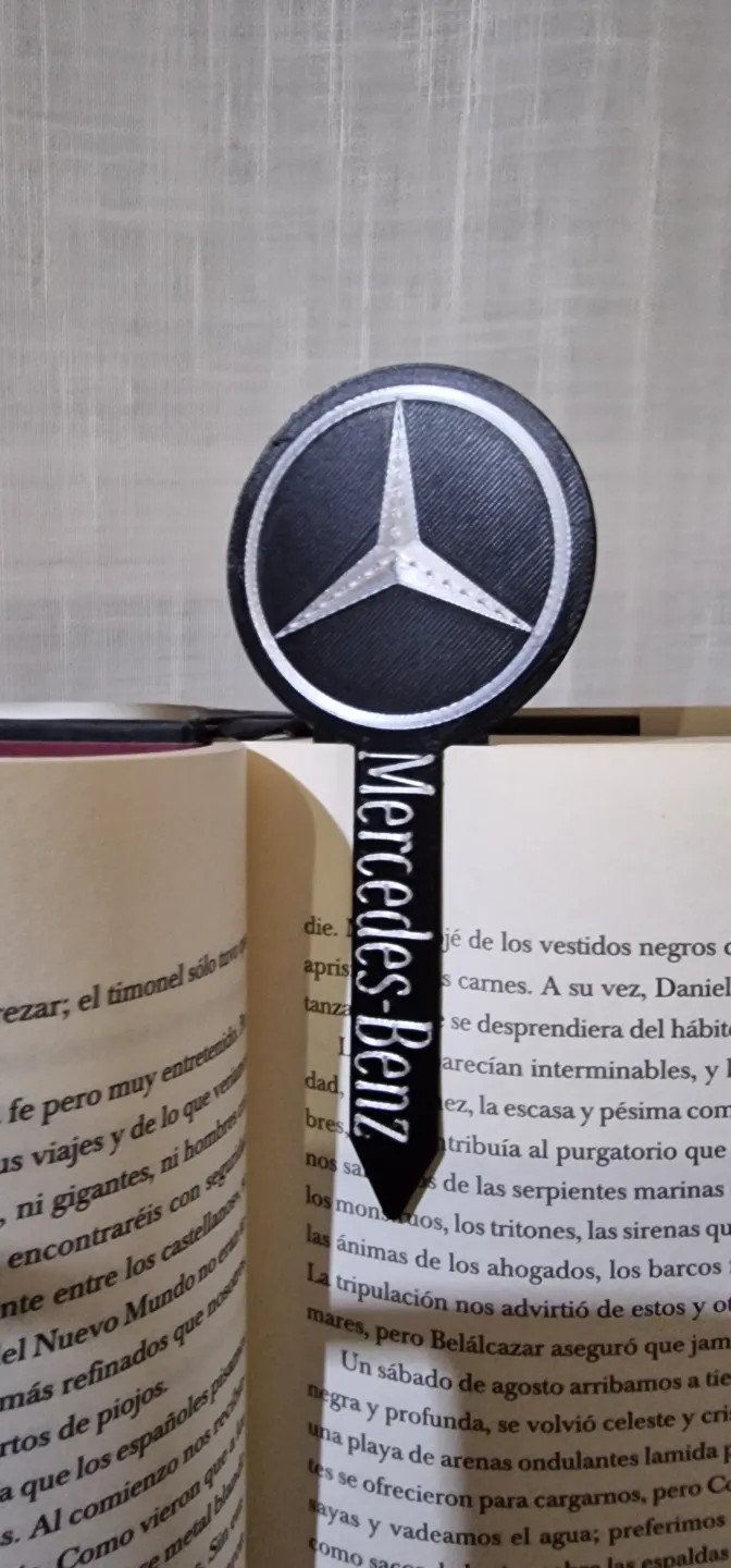 MERCEDES-BENZ Car bookmark Marcador de libros MERCEDES-BENZ by darvil66 ...