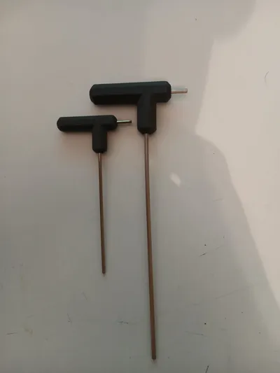 Bambu Lab Allen/Hex key wrenches, print in place - Free 3D Print Model ...