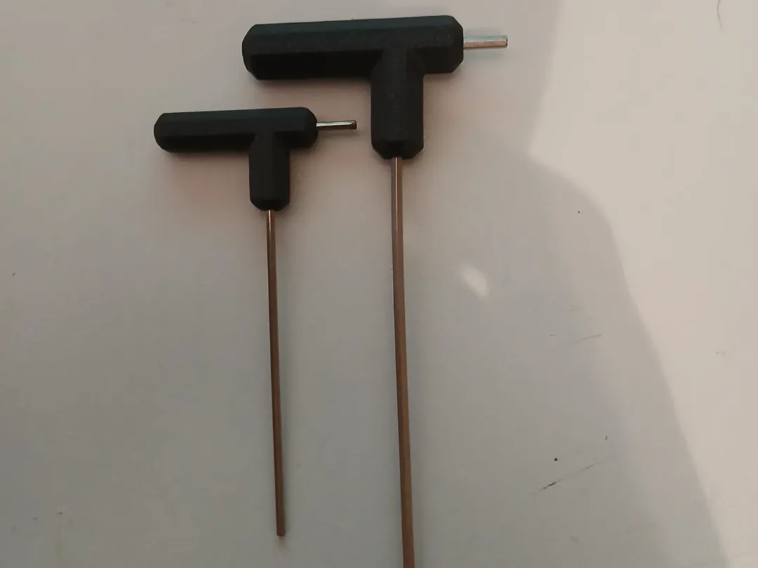 Bambu Lab Allen/Hex key wrenches, print in place - Free 3D Print Model ...