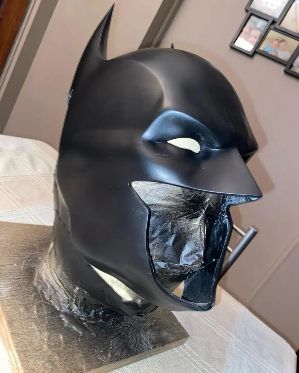 Batman Arkham Origins Cowl - Free 3D Print Model - MakerWorld